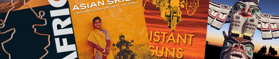 Sam Manicom : Adventure Motorcycle Travel Books