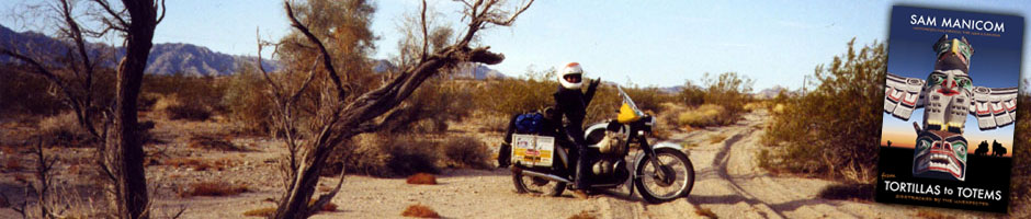 Sam Manicom : Adventure Motorcycle Travel Books