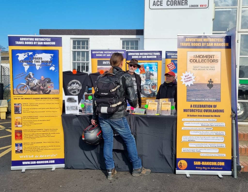 A superb day at the Ace Cafe Overland and Adventure Bike Day : Sam Manicom